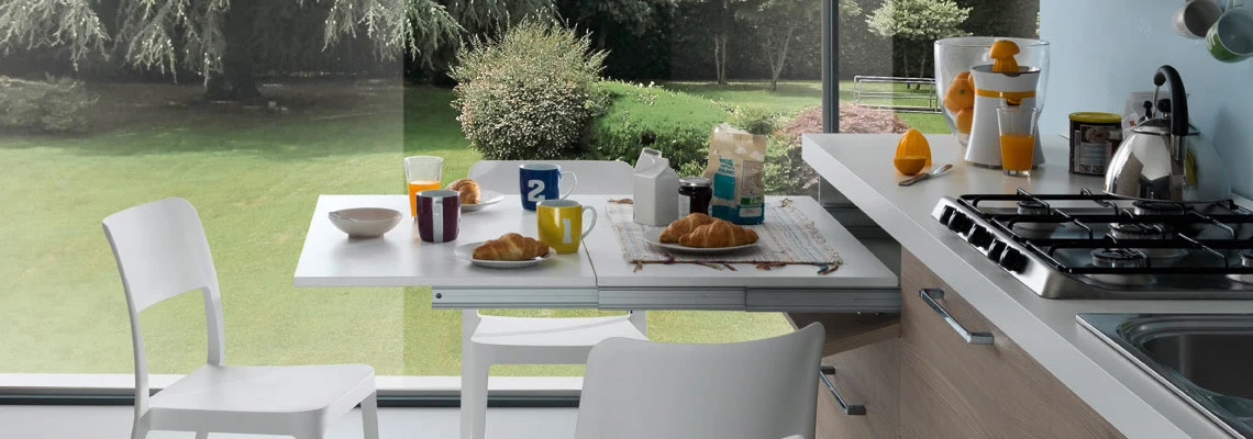 Atim Spa movement systems for tables, furniture and sliding doors